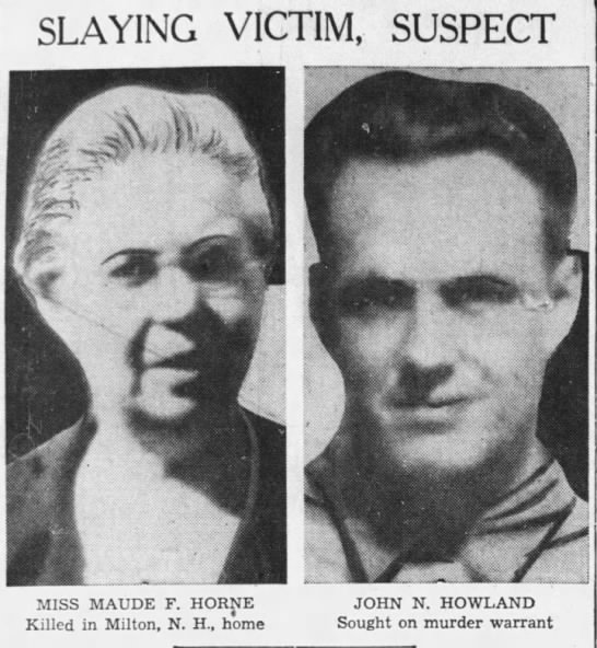 Milton and the Horne Murder – 1939 – Milton Observer