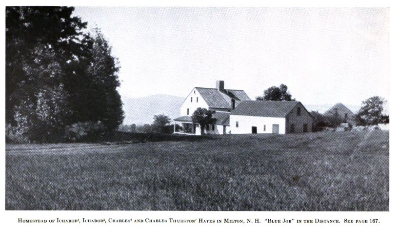 West Milton Farmer Ichabod Hayes (1770-1830) – Milton Observer